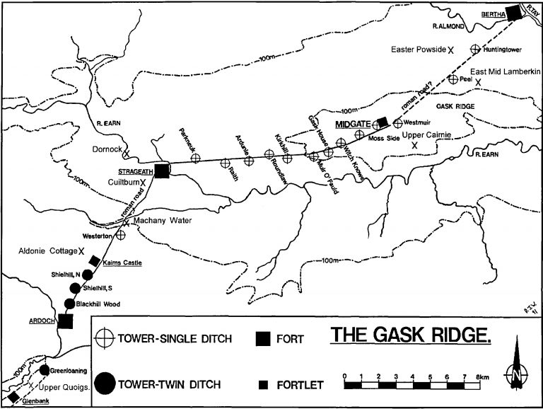 Maps of the Gask Ridge Area | The Roman Gask Project
